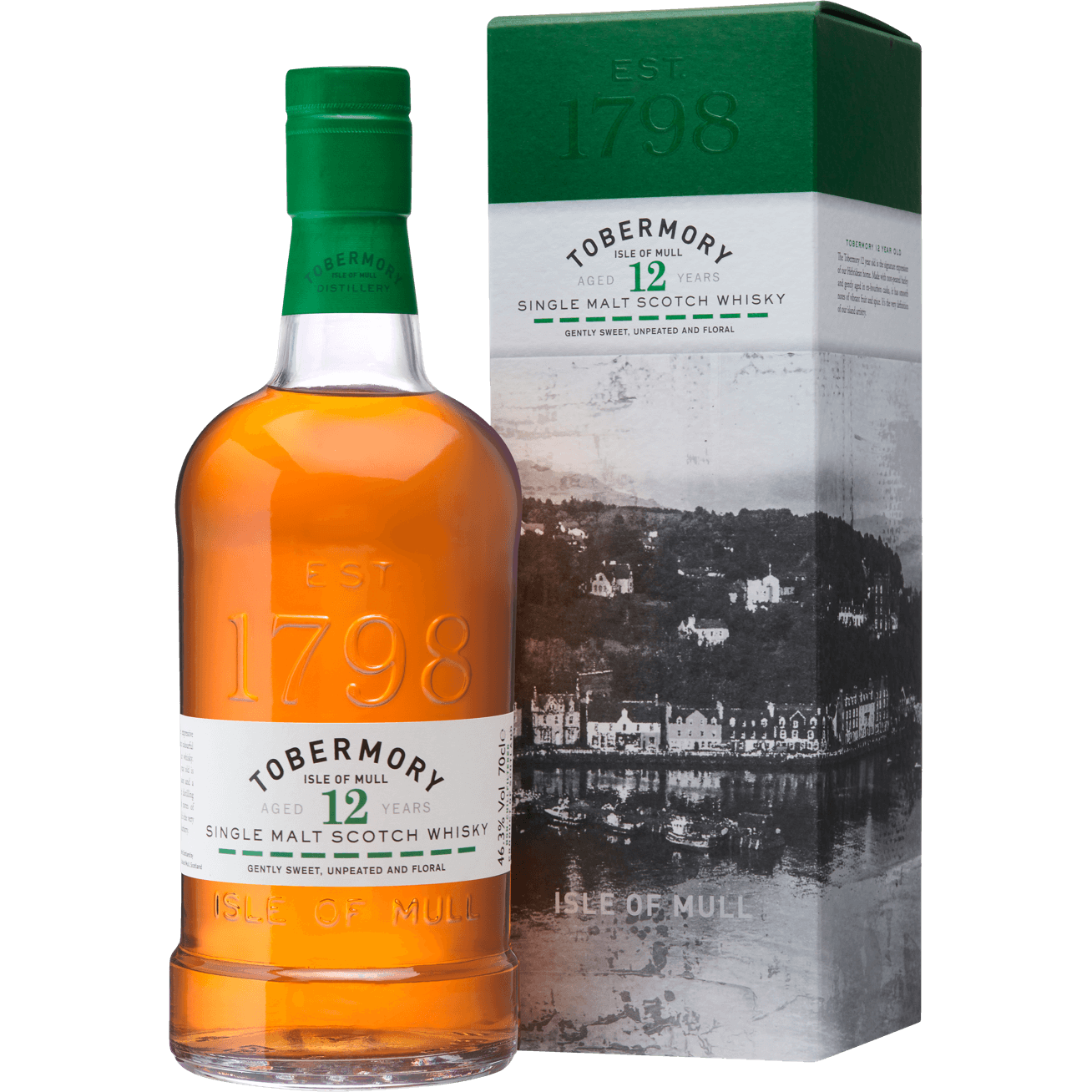 Tobermory 12 Year Old 750ml – BSW Liquor