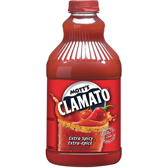 Mott's Clamato Extra Spicy 1.89L – BSW Liquor