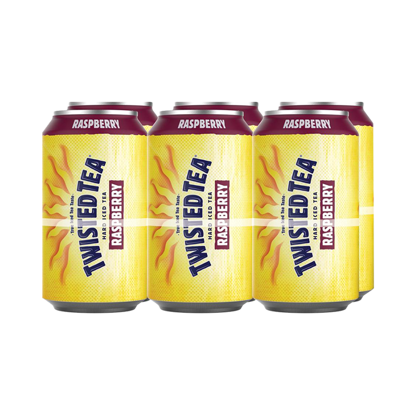 Twisted Tea Raspberry 6 Cans – BSW Liquor