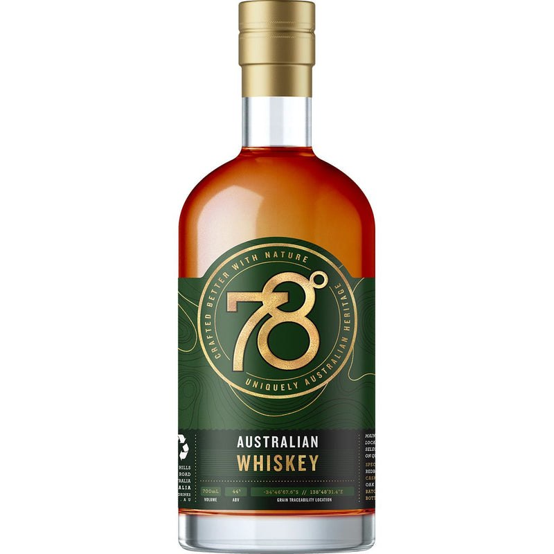78 Degrees Australian Whisky – BSW Liquor