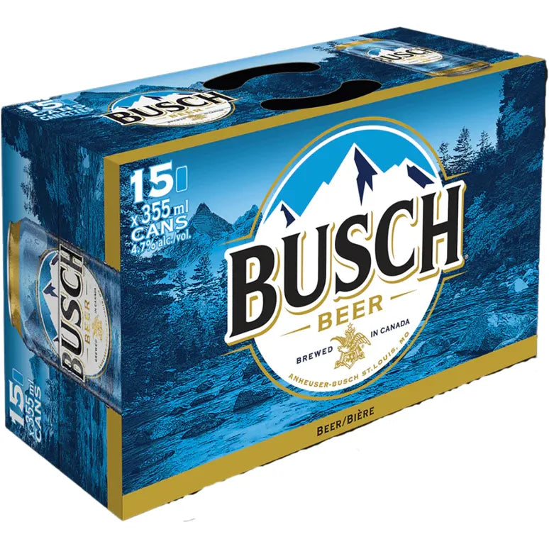 Busch Lager 15 Cans – BSW Liquor