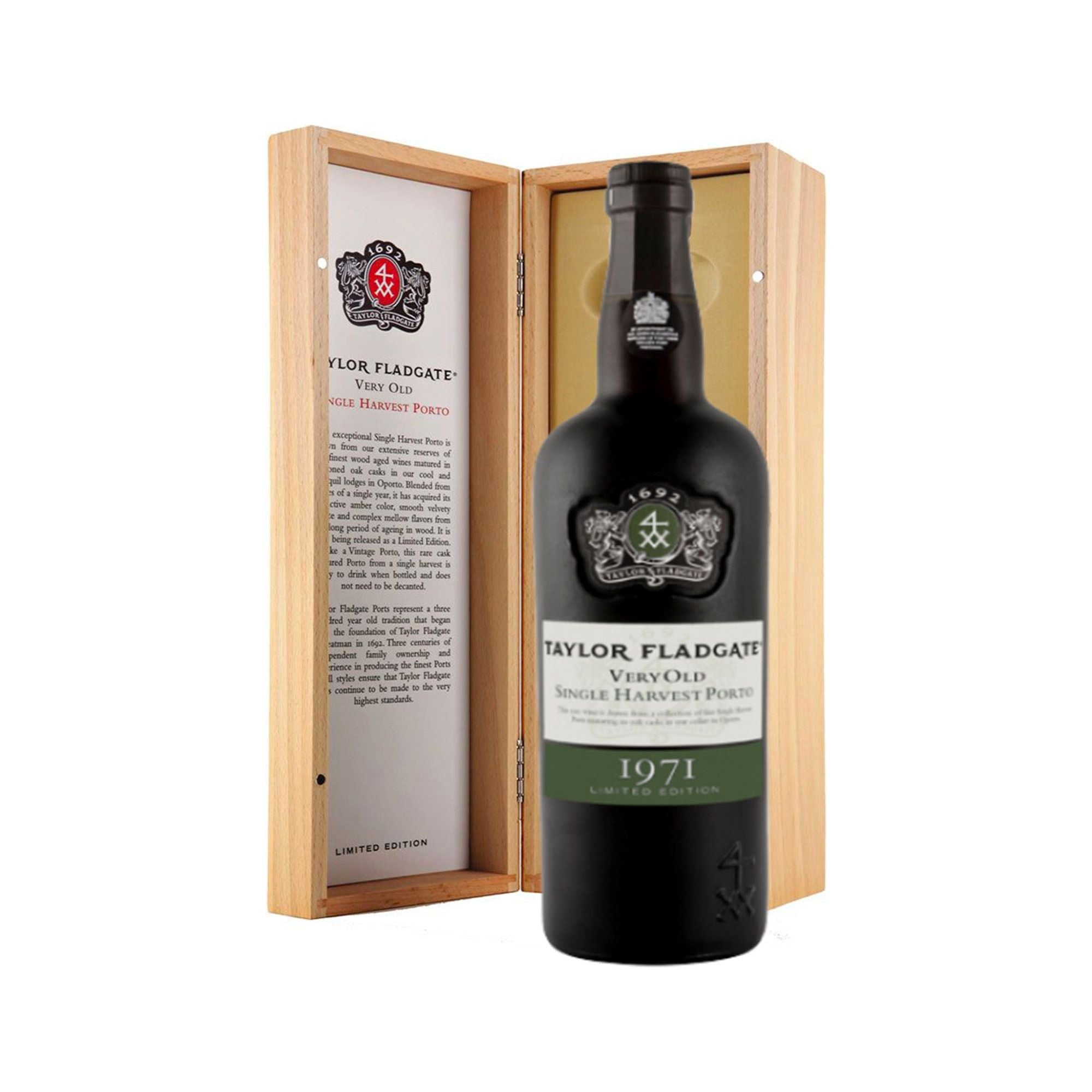Taylor Fladgate Very Old Single Harvest Port 1971 750ml – BSW Liquor