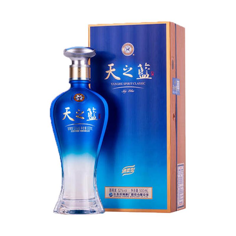 Yanghe Mengzhilan-Dream Blue Classic Sky 52% ABV 500ml – BSW Liquor