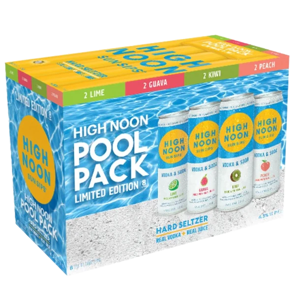 High Noon Pool Pack 8 Cans – BSW Liquor