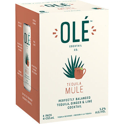 Ole Tequila Mule 4 Cans – BSW Liquor