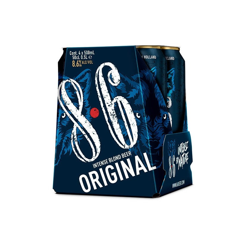 Bavaria 86 Original 4 Tall Cans – BSW Liquor