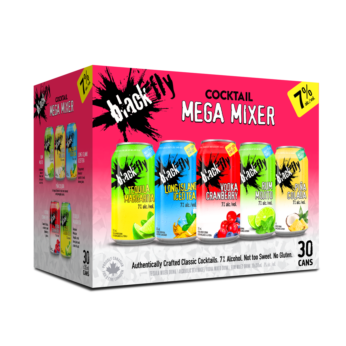 Black Fly Cocktail Mega Mixer Pack 30 Cans – BSW Liquor