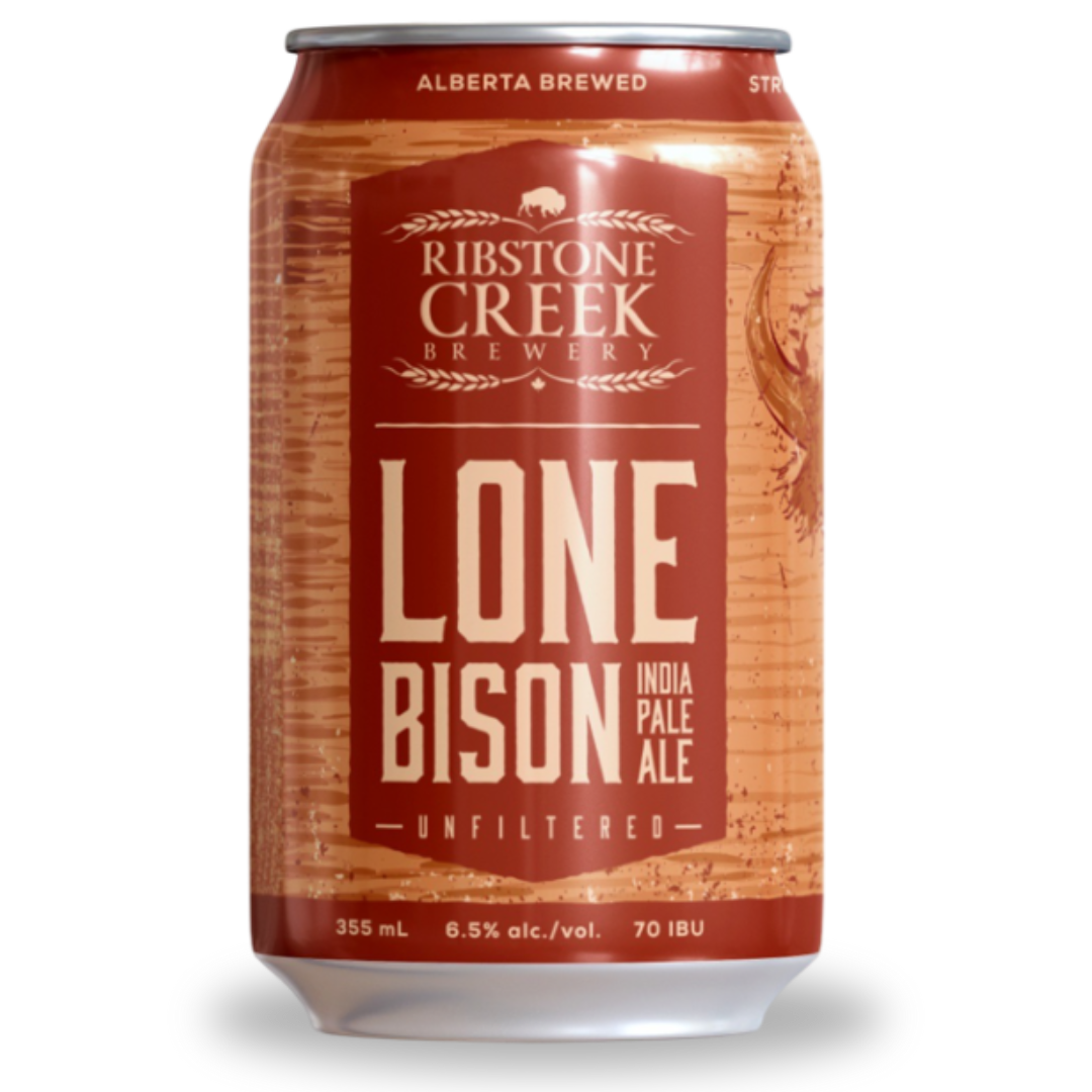 Ribstone Creek Lone Bison IPA 6 Cans – BSW Liquor