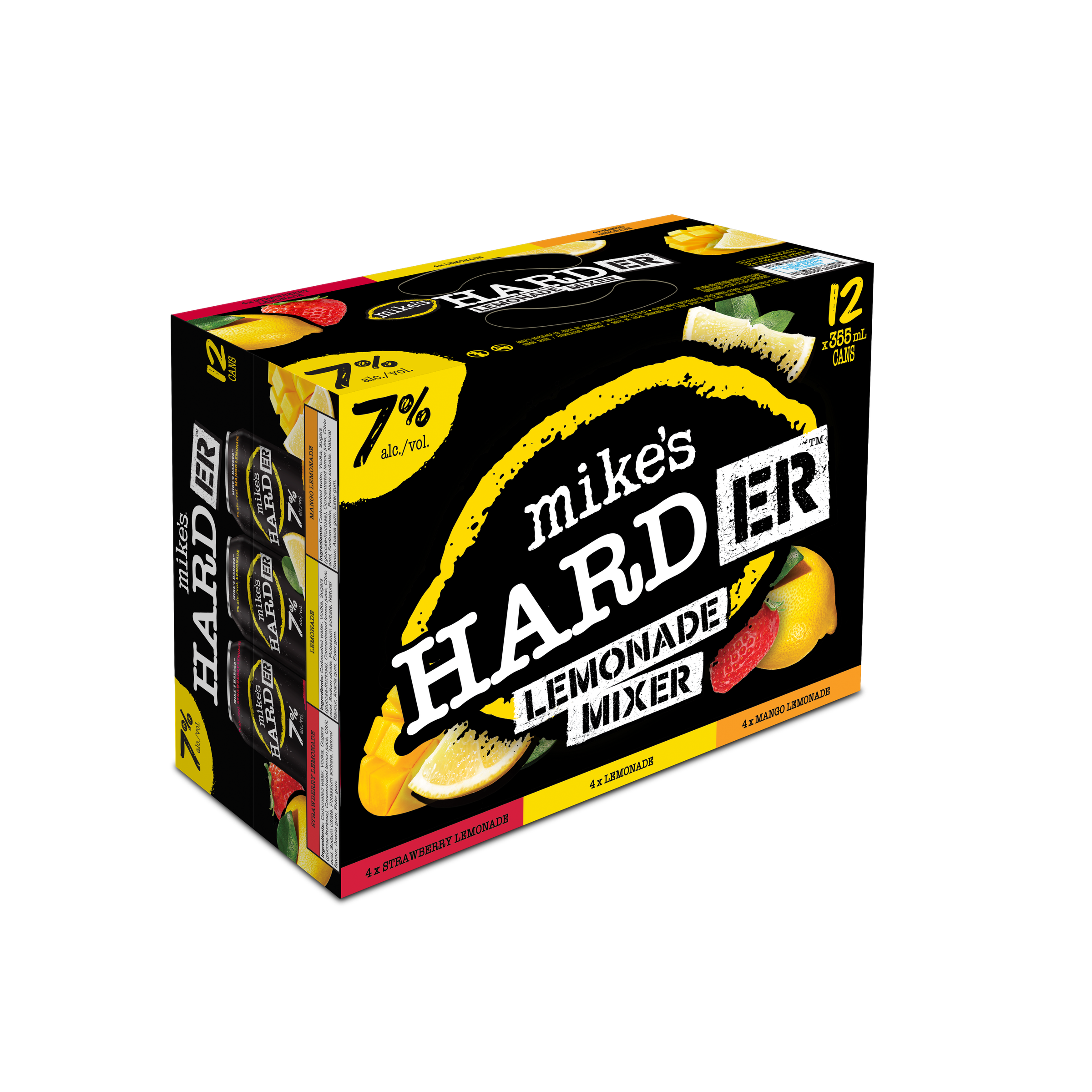 Mike's Harder 7% Lemonade Mixer Pack 12 Cans – BSW Liquor