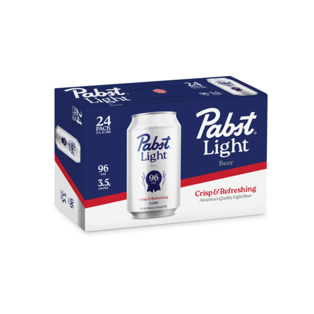 Pabst Blue Ribbon Light 24 Cans – BSW Liquor