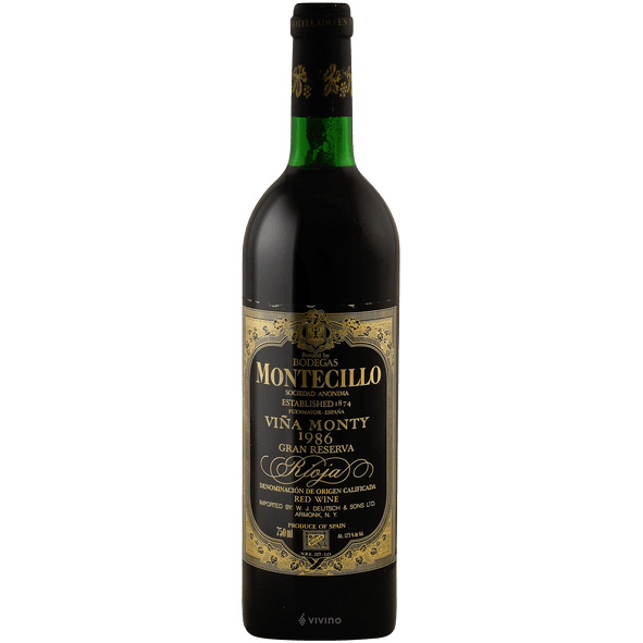Montecillo Rioja Gran Reserva 2011 750ml – BSW Liquor