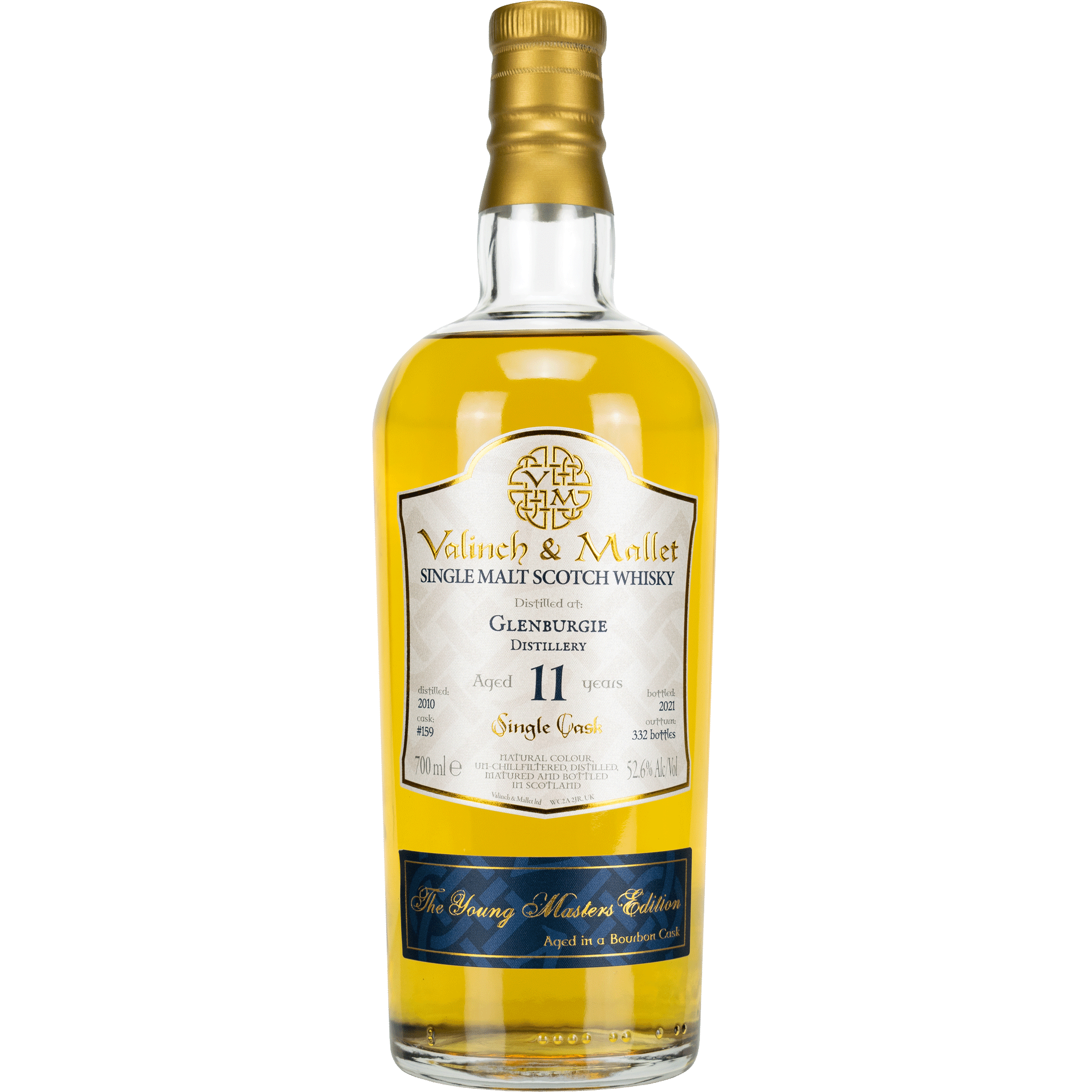 Valinch & Mallet Glenburgie 2010 11 Year Old 52.6% ABV 700ml – BSW Liquor