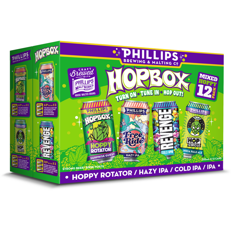 Phillips Hop Box 12 Cans – BSW Liquor