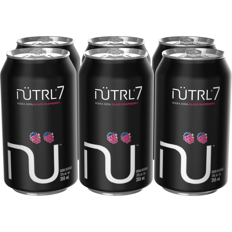 Nutrl Black Raspberry 6 Cans – BSW Liquor