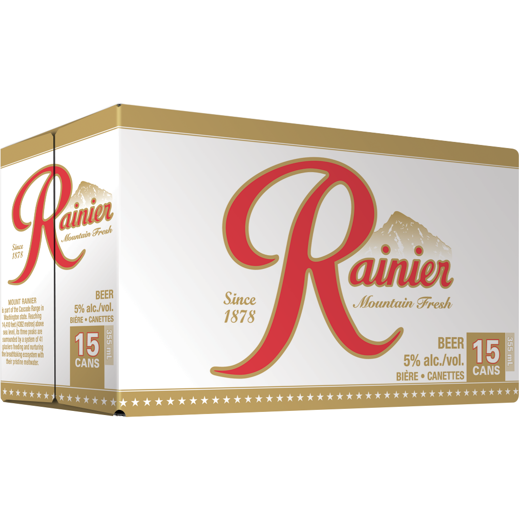 Rainier 15 Cans – BSW Liquor