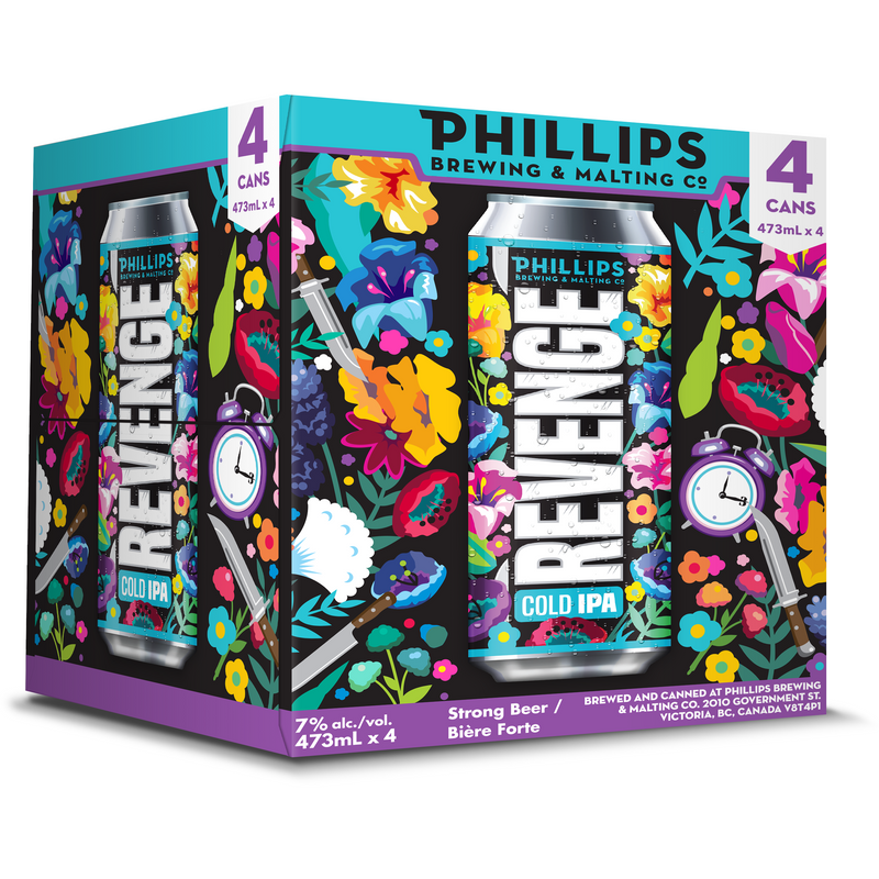Phillips Revenge Cold Ipa 4 Tall Cans – BSW Liquor
