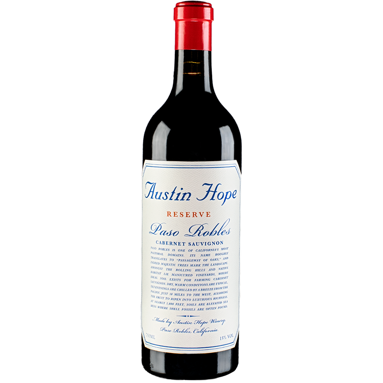 Austin Hope Reserve Cabernet Sauvignon 2021 750ml – BSW Liquor
