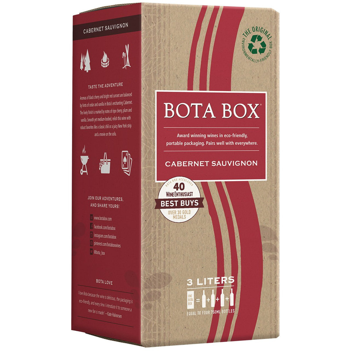 Bota Box Cabernet Sauvignon 3L Bag in Box – BSW Liquor