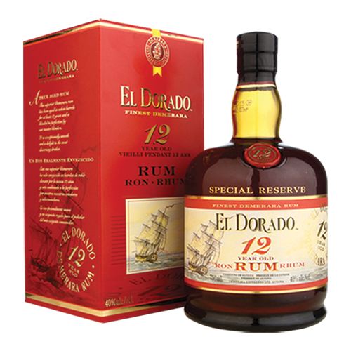 El Dorado 12 Year Old Rum 750ml – BSW Liquor