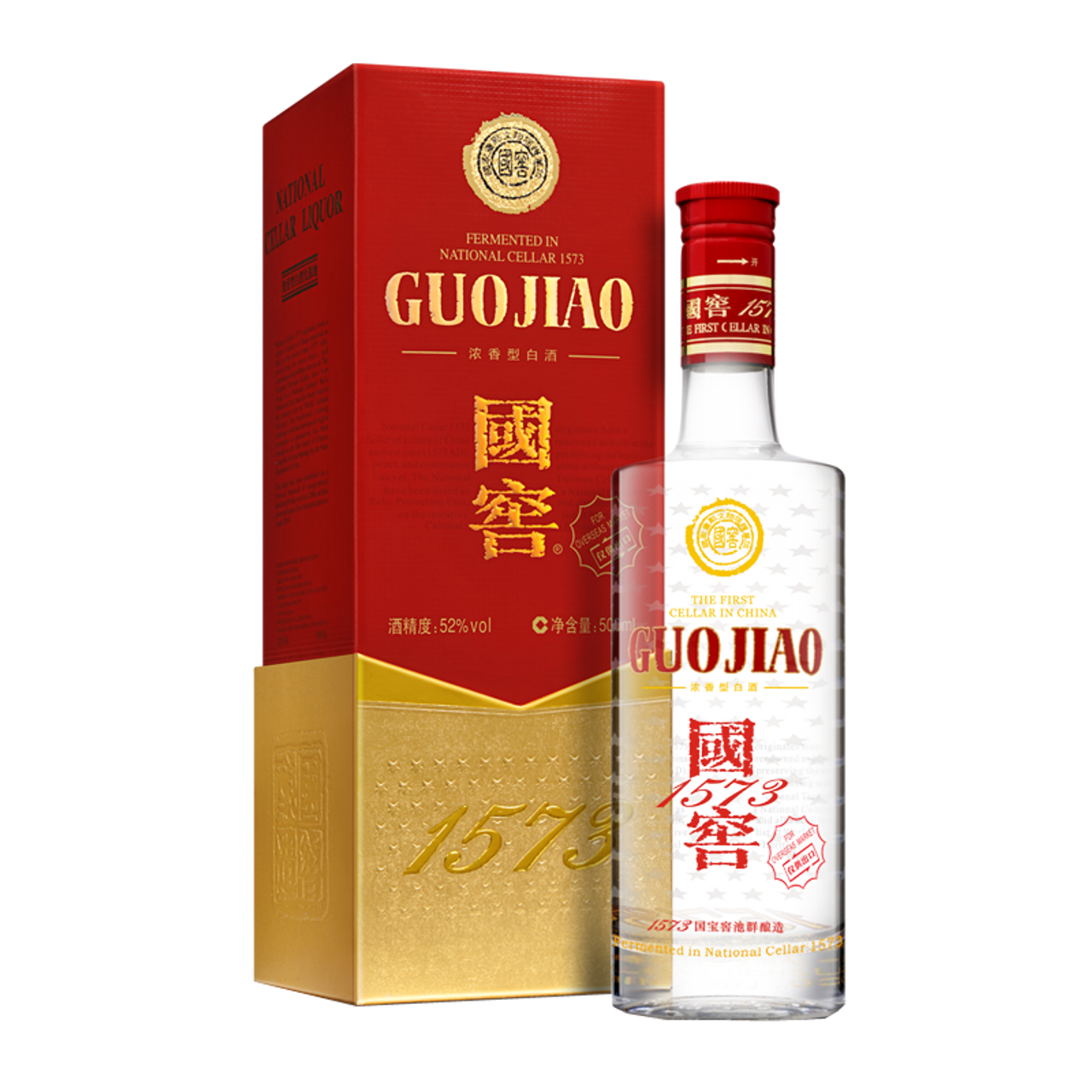 1573 National Cellar Guojiao Baiju 52% ABV 500ml – BSW Liquor