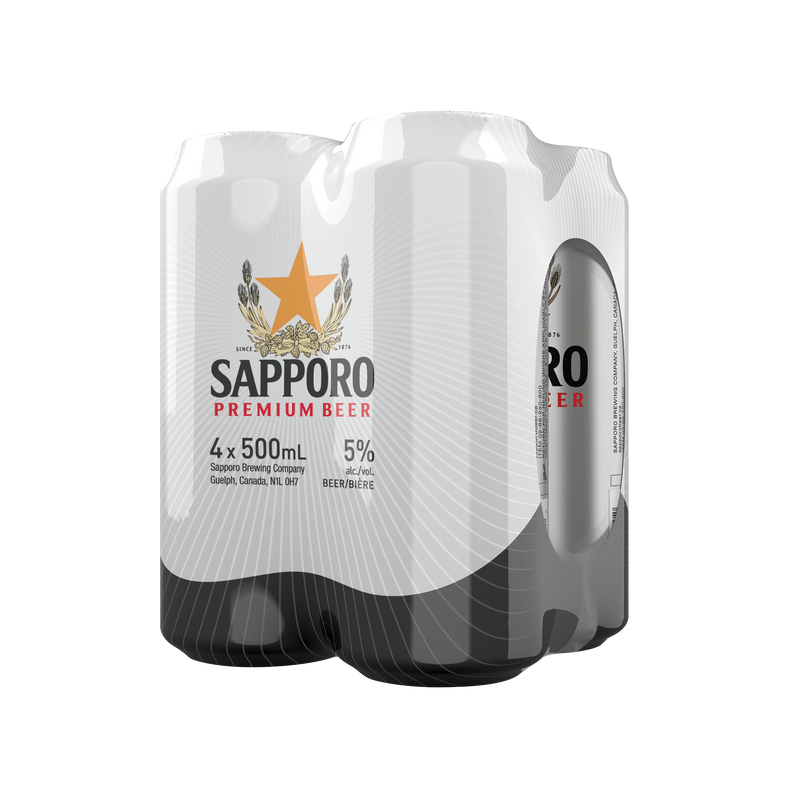 Sapporo 4 Tall Cans – BSW Liquor