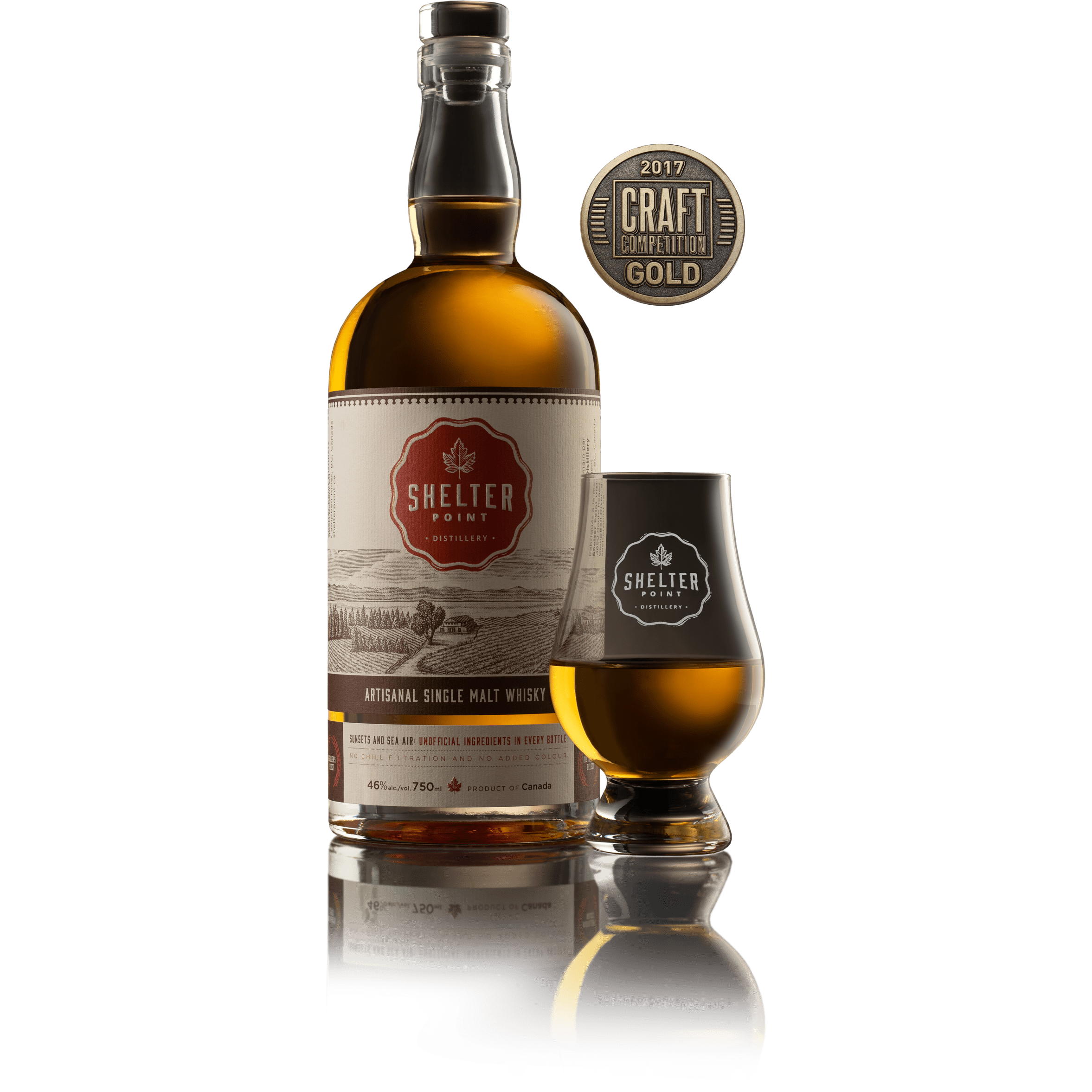 Shelter Point Canadian Single Malt Whisk 750ml – BSW Liquor